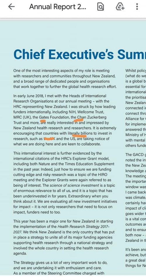 CARM And Otago University Conflicts Of Interest - Voices For Freedom