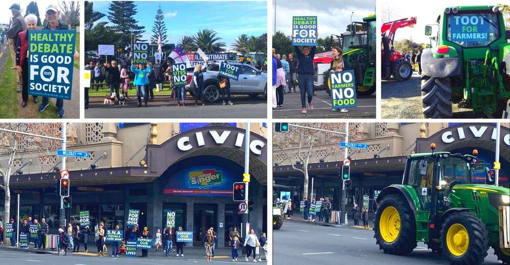 Groundswell NZ HOWL Of Protest - Voices For Freedom