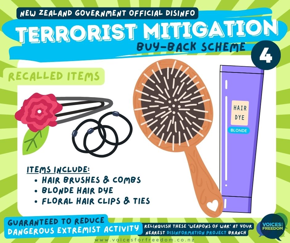 VFF's Disinfo-Terrorist Identification Campaign - Voices For Freedom